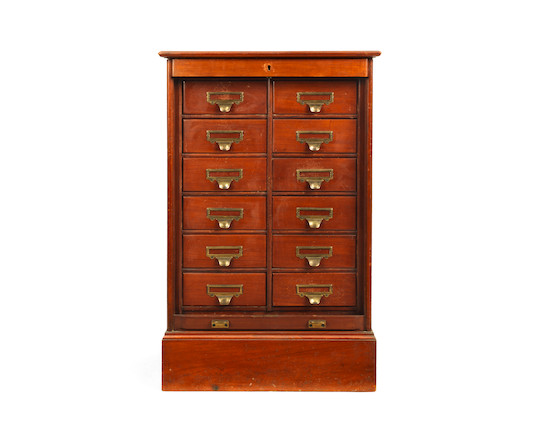 Bonhams : An Anglo-American late 19th/early 20th century mahogany ...