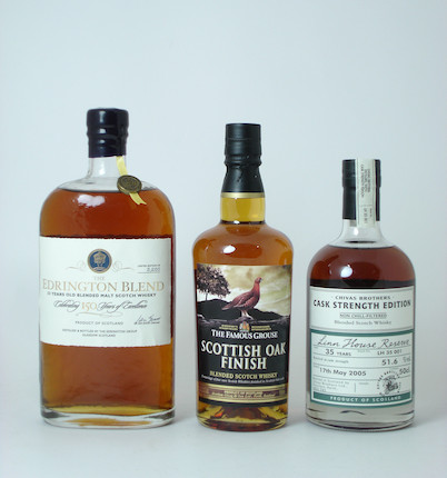Bonhams : The Edrington Blend-33 year old The Famous Grouse Scottish ...