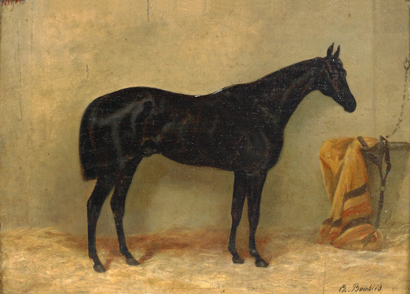 Bonhams : Louis Charles Bombled (French, 1862-1927) Three horse studies ...