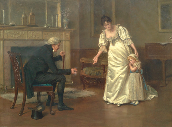 Bonhams : George Goodwin Kilburne, RI, RBA (British, 1839-1924) Winning ...