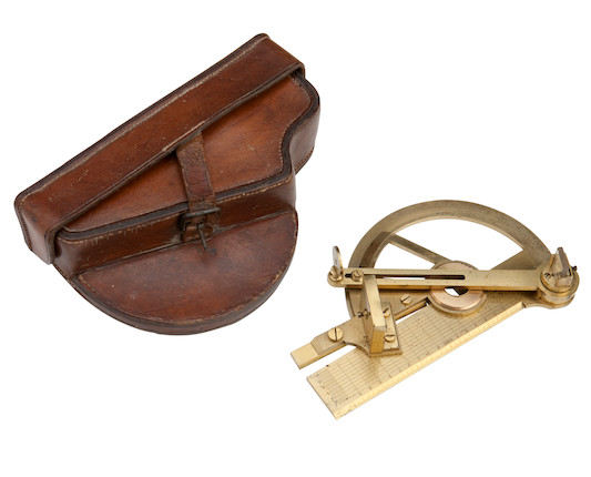 Bonhams A Early 19th Centry Brass Sextant Engraved Cary London Patent 230