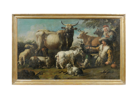 Bonhams : Circle of Cajetan Roos, called Gaetano de Rosa (Rome 1690 ...