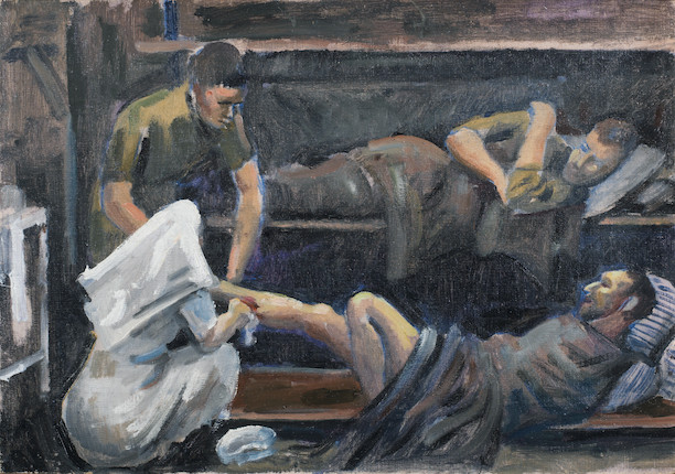 Bonhams : Alfred Neville Lewis (South African, 1895-1972) The Casualty ...