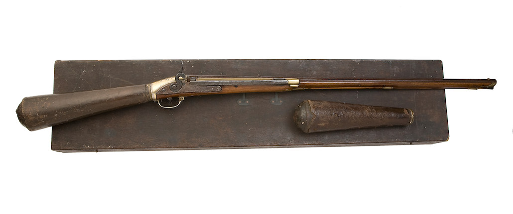 Bonhams : A Very Rare Cased 48-Bore Repeating Air Rifle On The ...