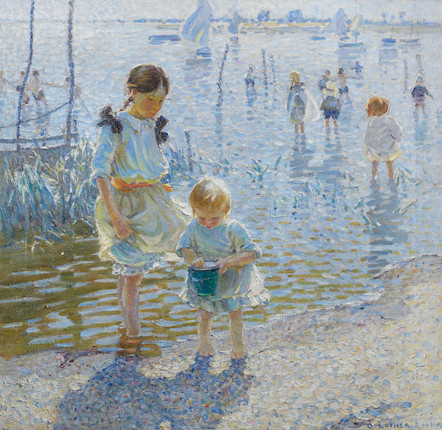 Bonhams : Dorothea Sharp, RBA, ROI (British, 1874-1955) Children ...