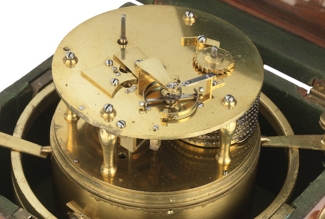 Bonhams : A very rare early 19th century eight day marine chronometer ...