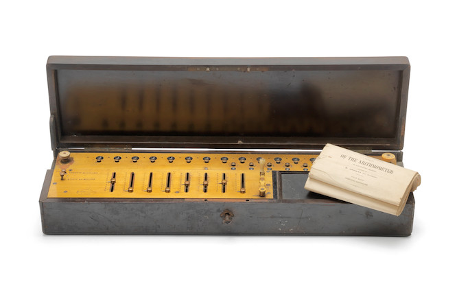 Bonhams : A Thomas de Colmar Arithmometre, French, mid-19th century,