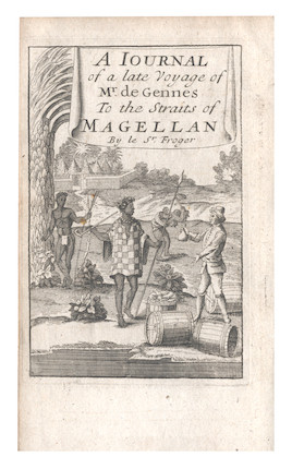 Bonhams : FROGER (FRANCOIS) A Relation of a Voyage made in the Years ...