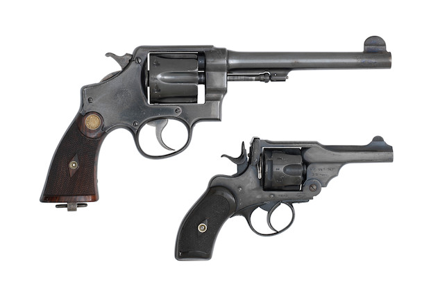 Bonhams : A .455 'Mark II Hand Ejector Second Model' revolver by Smith ...