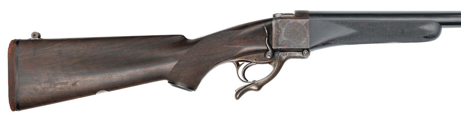 Bonhams : A fine and rare .461 (No. 1 Gibbs) 'Farquharson' falling ...