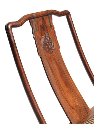 Bonhams : An important and exceptionally rare set of four huanghuali ...