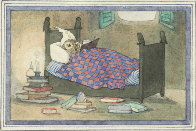 Bonhams : TEMPEST (MARGARET) Two original watercolour illustrations ...