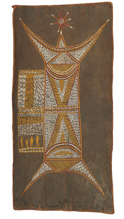 Bonhams : Artist Unknown (Groote Eylandt) (Wind Totem and Macassan Prau ...