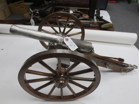 Bonhams : A Decorative Model Field Gun