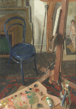 Bonhams : Benjamin Sullivan (British, born 1977) Studio interior with ...