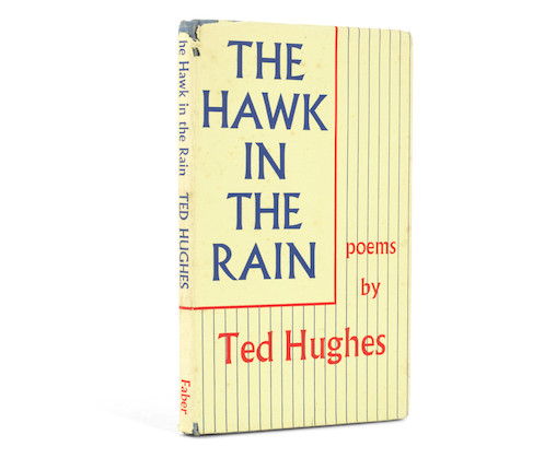 Bonhams : HUGHES (TED) The Hawk in the Rain, FIRST EDITION, AUTHOR'S ...