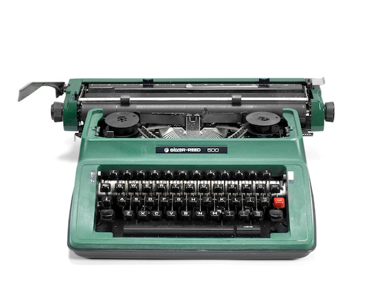 Bonhams : HUGHES (TED) Ted Hughes's Silver-Reed 500 typewriter, 1980s