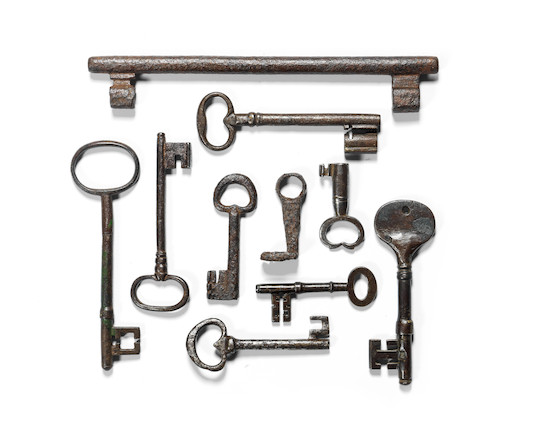 Bonhams : A collection of ten keys (10)