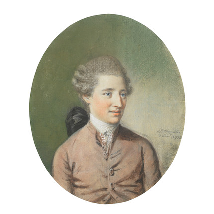 Bonhams : Hugh Douglas Hamilton (Dublin 1740-1808) Portrait of Mr J ...