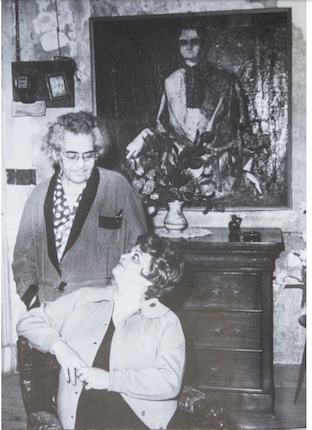 Bonhams : Seif Wanly (Egypt, 1906-1979) Self-Portrait in Kosovorotka