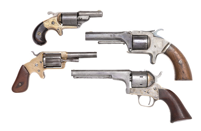 Bonhams : A .32 Rim-Fire Revolver Of Smith & Wesson Old Model No. 2 Type