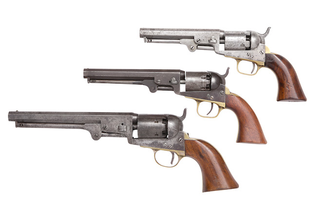 Bonhams : Two Colt 1849 Model Percussion Revolvers