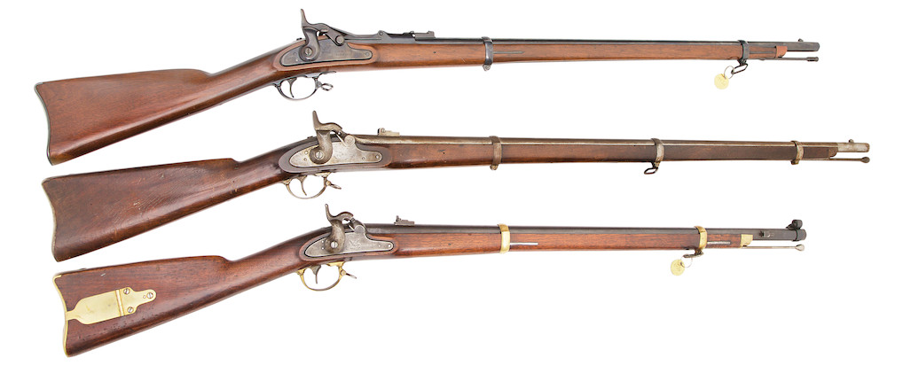 Bonhams : A .50 Springfield 1866 Model Allin Conversion (Second Model ...