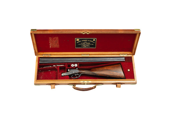 Bonhams : A 12-bore self-opening sidelock ejector gun by J. Purdey ...