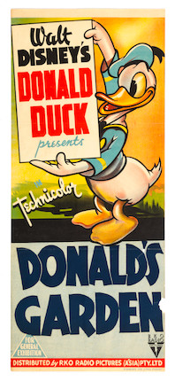 Bonhams : Walt Disney Three early posters for Mickey Mouse and Donald ...