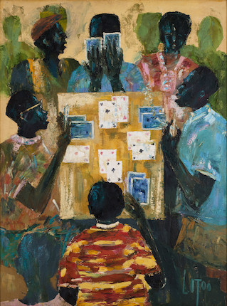 Bonhams : Larry Otoo (Ghanaian, born 1956) Ace Gang