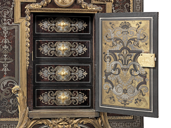 Bonhams A Napoleon Iii Gilt Bronze Mounted Tortoiseshell Brass And