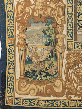 Bonhams : An impressive 17th century Flemish tapestry possibly by the ...