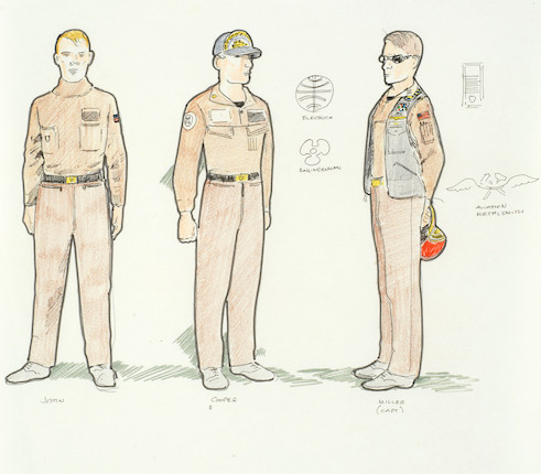 Bonhams : Event Horizon A large quantity of original colour costume ...