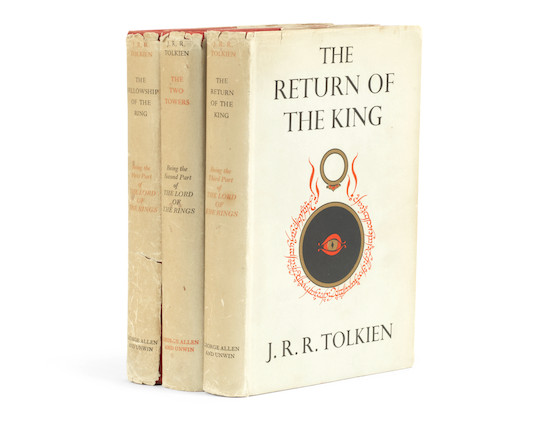 Bonhams : TOLKIEN (J.R.R.) The Lord of the Rings, 3 vol., FIRST EDITION ...