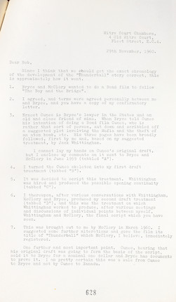 Bonhams : Ian Fleming / Kevin McClory / Jack Whittingham; three files ...