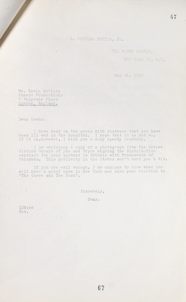 Bonhams : Ian Fleming / Kevin McClory / Jack Whittingham; three files ...