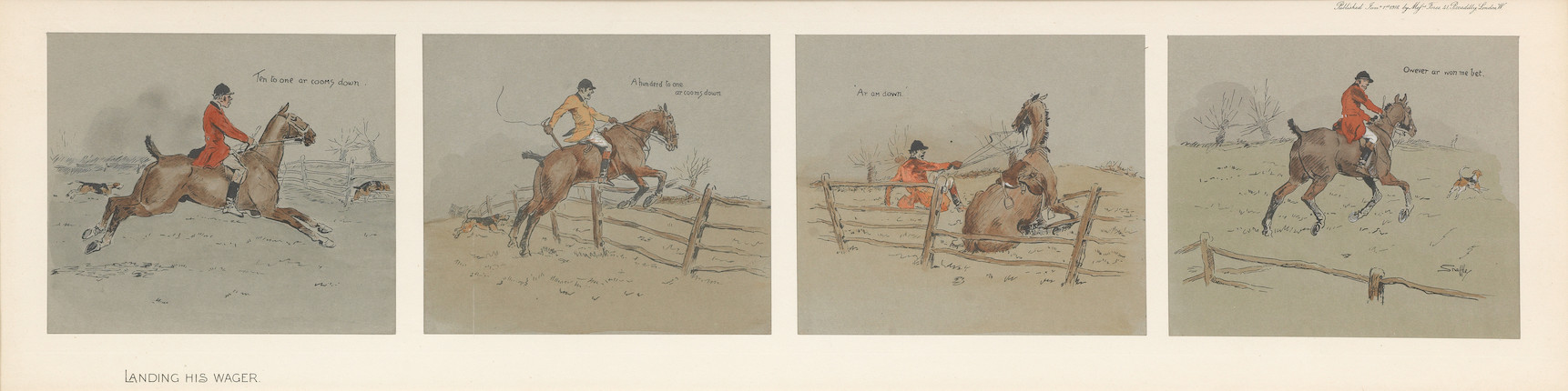 Bonhams : Two 'Snaffles' prints