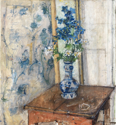 Bonhams : Sir William Coldstream (British, 1906-1987) Blue Still Life ...