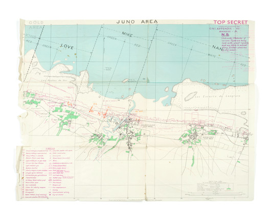 Bonhams : D-DAY LANDING Archive relating to the D-Day Normandy landings ...