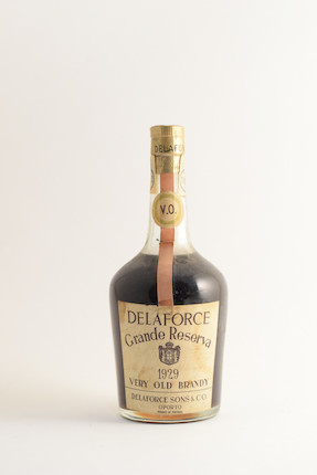 Bonhams : Delaforce Grande Reserva Very Old Brandy 1929, Oporto (1)