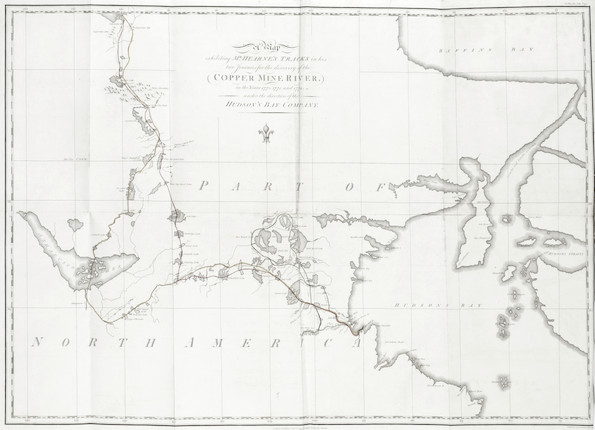Bonhams : HEARNE (SAMUEL) A Journey from Prince of Wales' Fort in ...