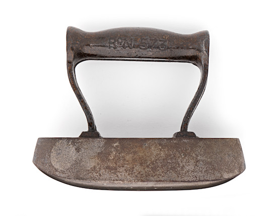 Bonhams : A cast iron polishing iron, British, circa 1885-98, by J & J ...
