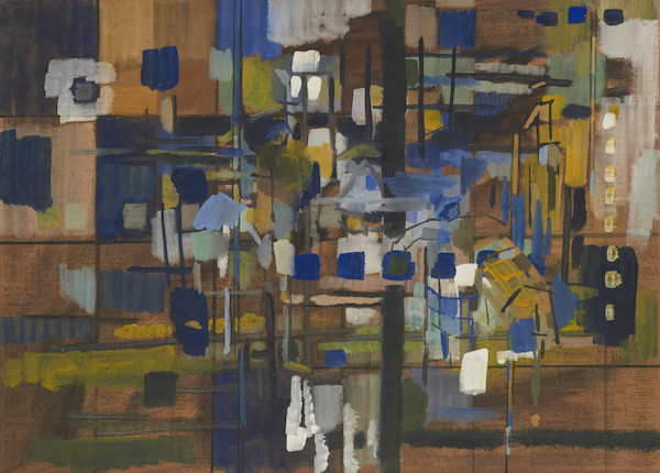 Bonhams : John Richard Passmore (1904-1984) Untitled, 1956