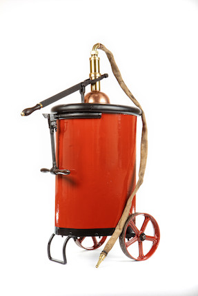 Bonhams : A SHAND MASON CORRIDOR DOMESTIC FIRE PUMP, circa 1880,