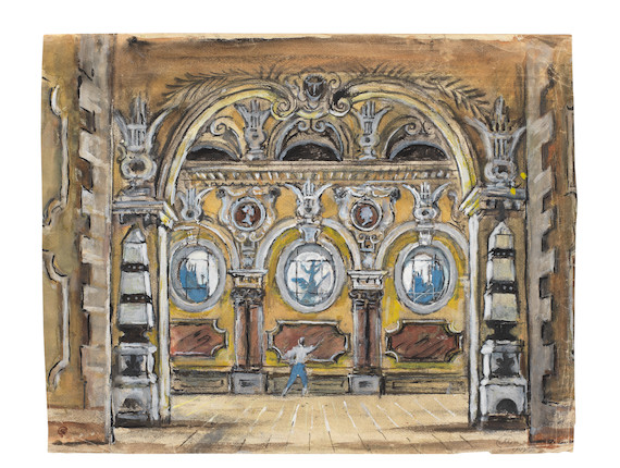Bonhams : Mstislav Valerianovich Dobuzhinsky (Russian, 1875-1957) Set ...
