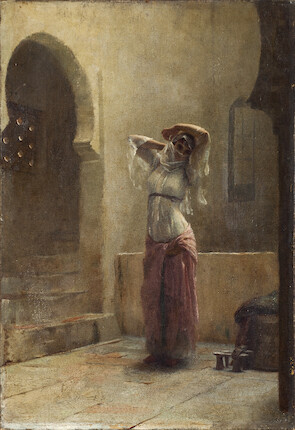 Bonhams : Théodore Jacques Ralli (Greek, 1852-1909) Young girl in the ...