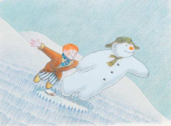 Bonhams : The Snowman an original animation cel of the Snowman and ...