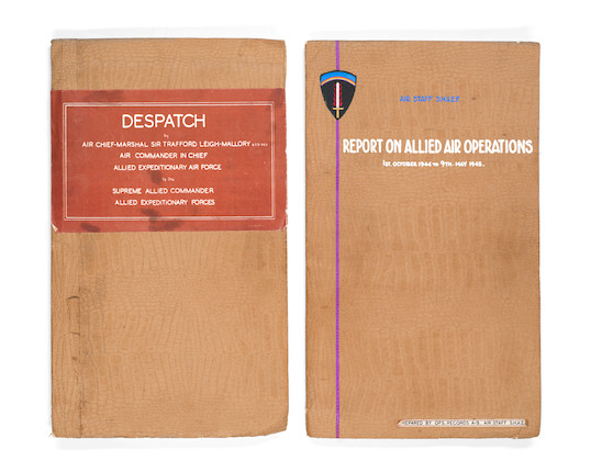 Bonhams : WORLD WAR II - R.A.F. AND OPERATION NEPTUNE Despatch by Air ...