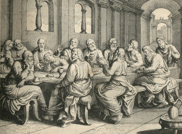 Bonhams : MERIAN (MATTHAEUS) Icones biblicae, 4 parts in 1 vol ...