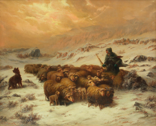 Bonhams : August Friedrich Albrecht Schenck (Danish, 1828-1901 ...